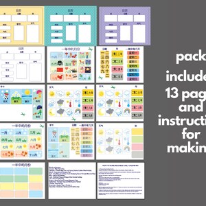 Chinese Daily Calendar for Kids, Chinese Morning Board 2024 for ...