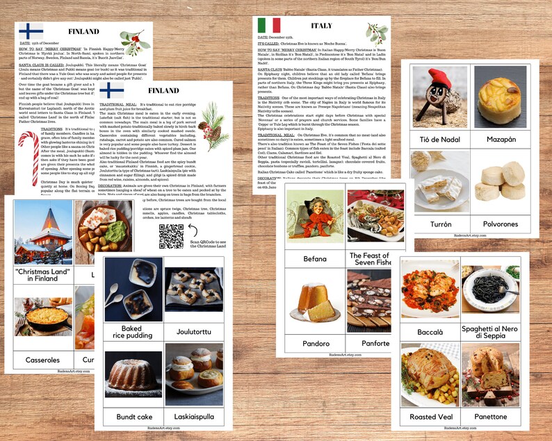 Christmas Traditions Around the World - Santa Claus, Christmas Food ...