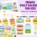 Perpetual Calendar for Kids, Daily Calendar for Toddlers, Morning Board ...