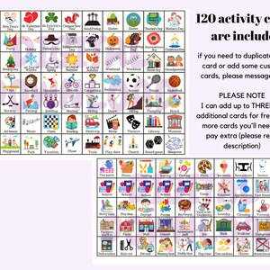 Kids Weekly Planner, Custom Weekly Kids Calendar, Visual Schedule for ...