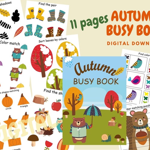 Weather Busy Book Toddler Activity Binder Preschool - Etsy Canada