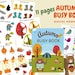 Fall Busy Book for Toddlers Autumn Printable Quiet Book - Etsy
