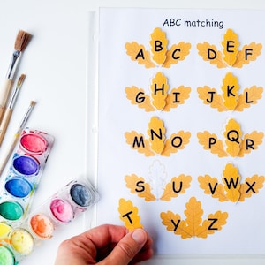 Fall Busy Book for Toddlers, Autumn Printable Quiet Book, Preschool ...