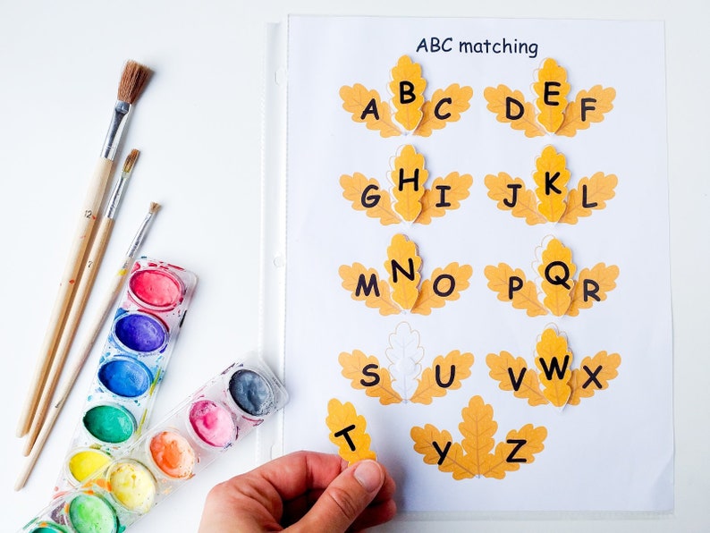 Fall Busy Book for Toddlers Autumn Printable Quiet Book - Etsy