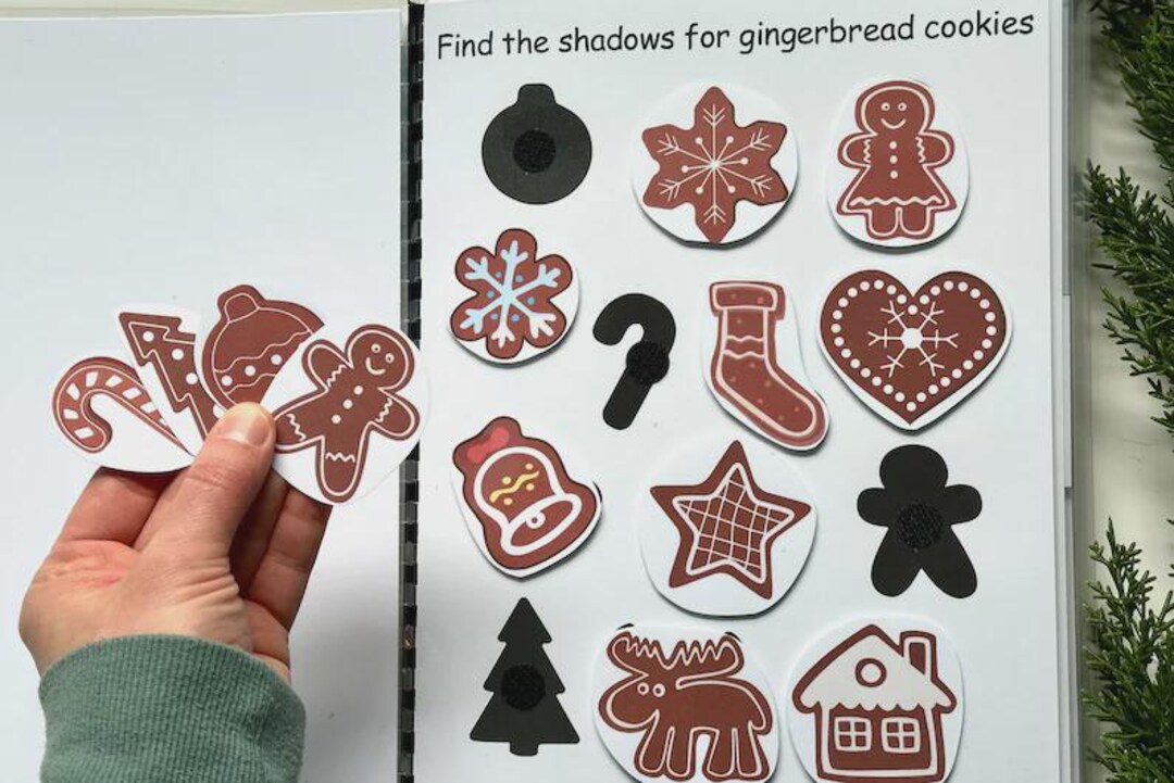 Christmas Busy Book, Elf Worksheets, Winter Quiet Book, Activity Binder ...