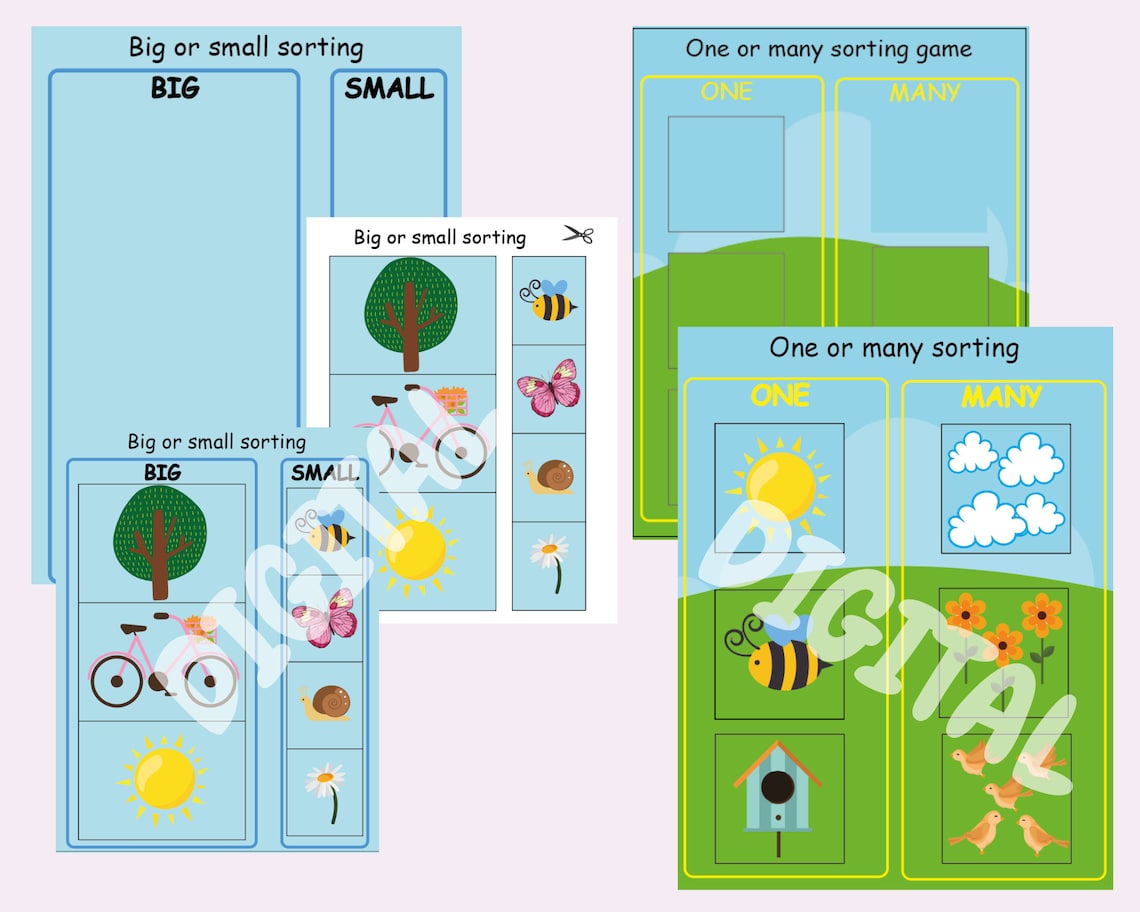 Spring Busy Book Printable for Kids Spring Activity Workbook | Etsy