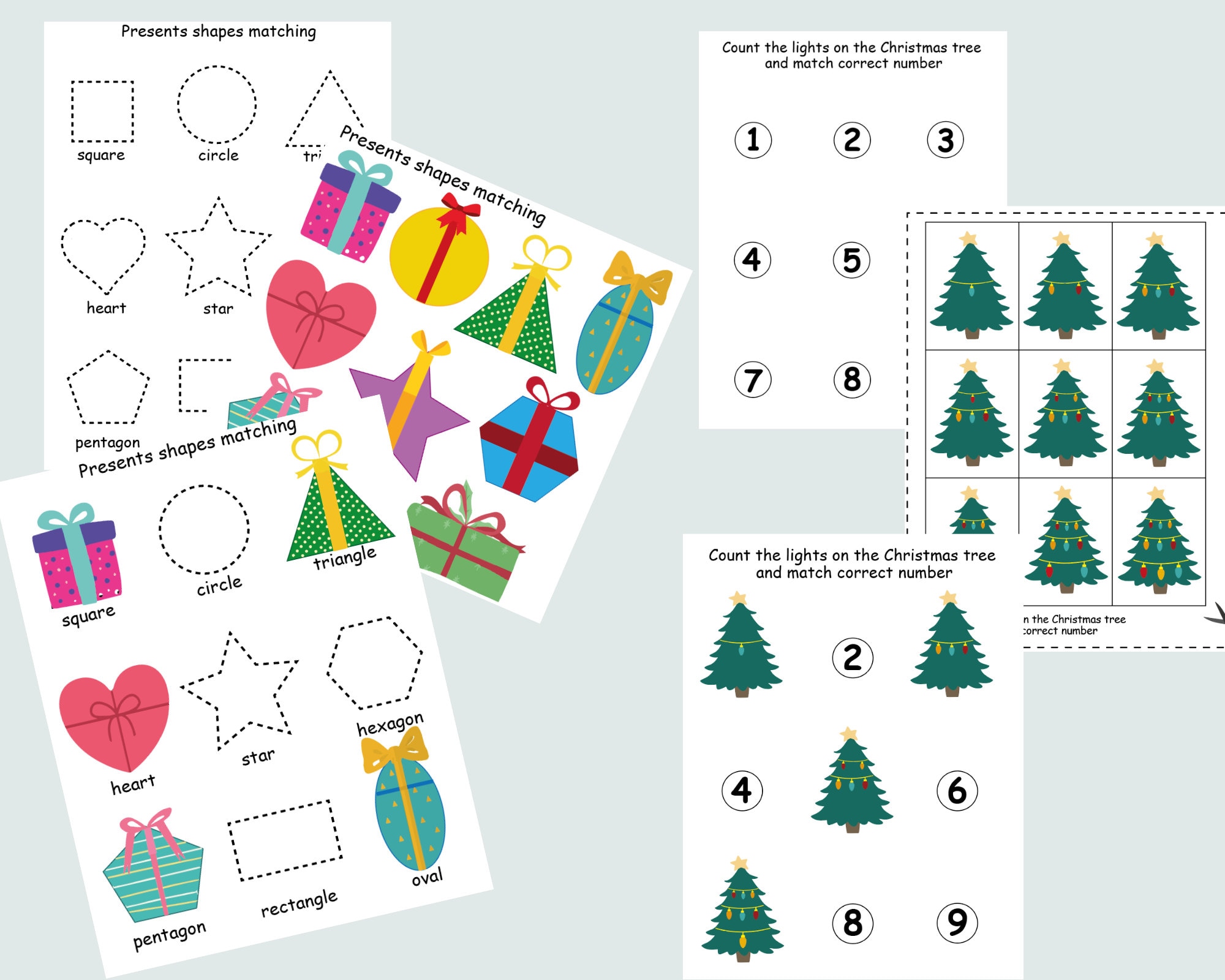 Christmas Busy Book for Toddlers Winter Printable Busy Binder - Etsy Canada
