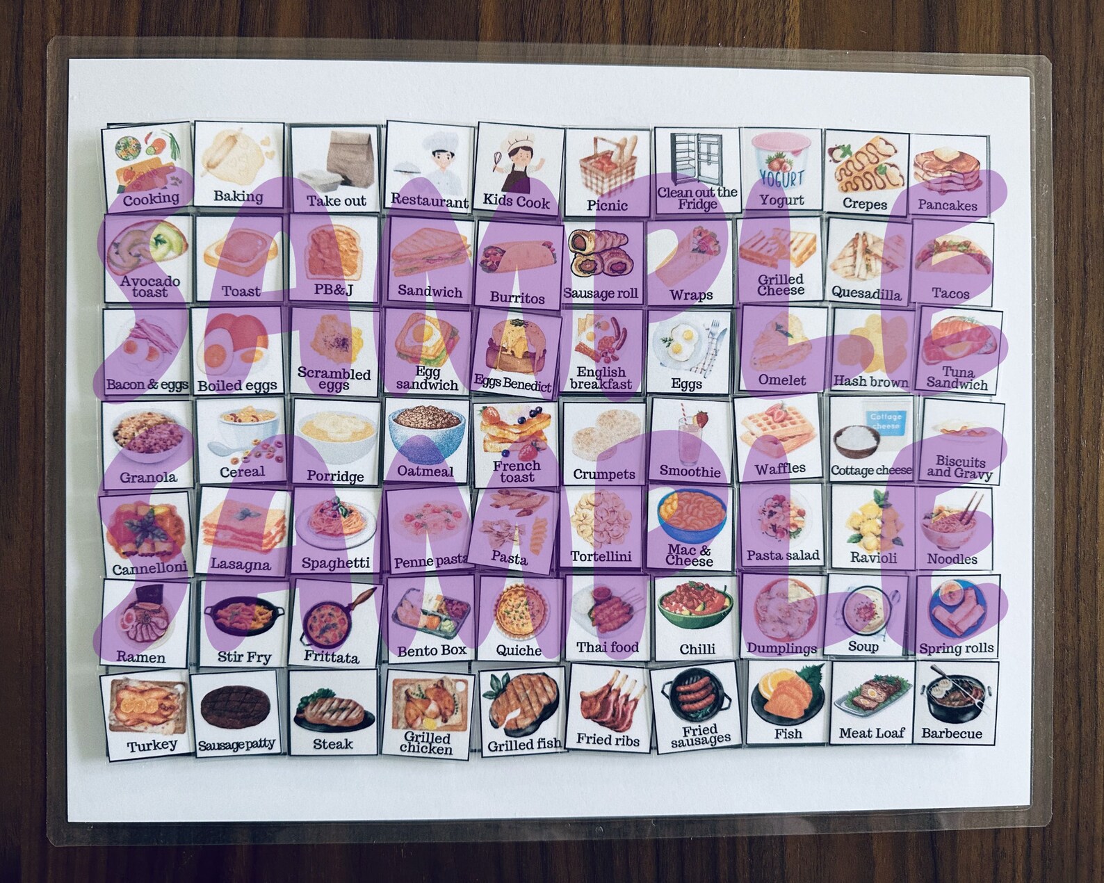 Kids Meal Planner, Visual Weekly Meal Calendar, Kids Menu Template ...
