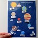 Space Busy Book, Solar System Cut and Glue Activity Book, Printable ...