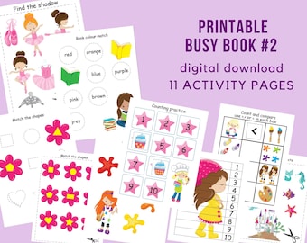 Printable Travel Busy Binder - Etsy