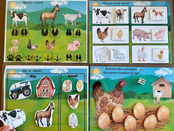 Imprimibles Para Preescolar De La Granja Dibujos De Animales De La