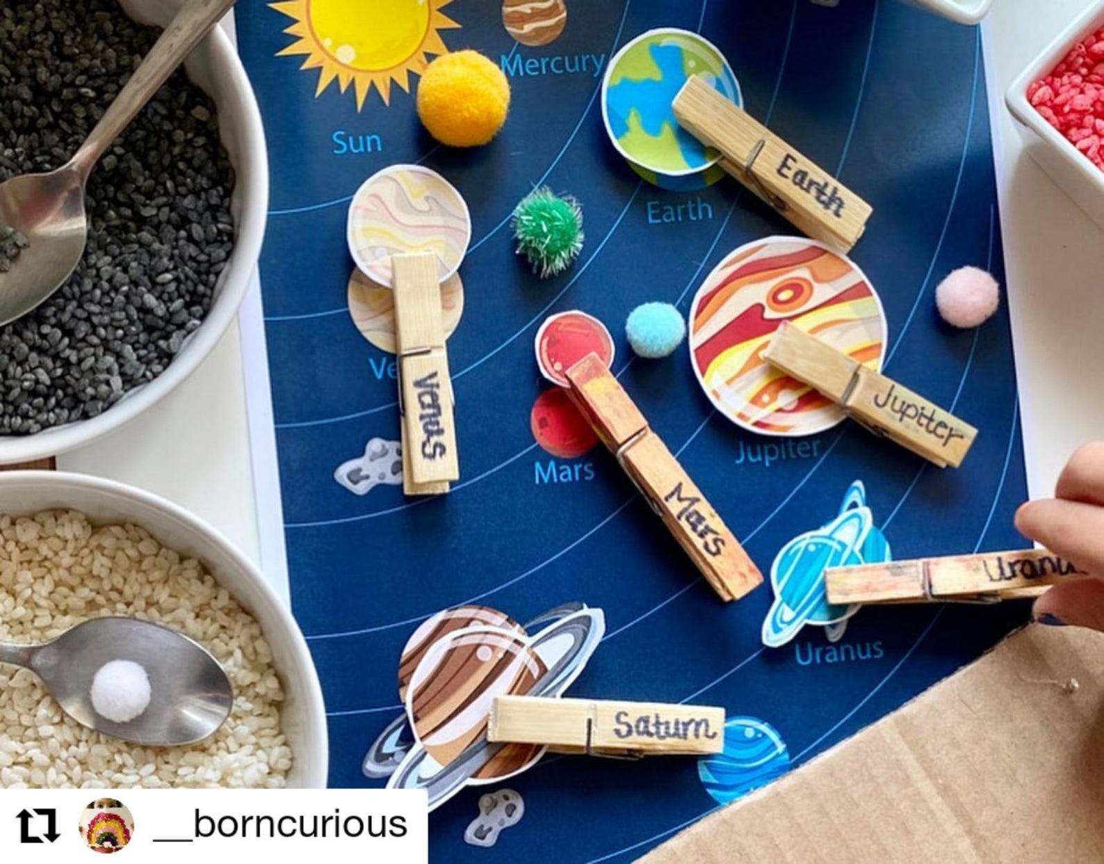 Space Busy Book, Solar System Cut and Glue Activity Book, Printable ...