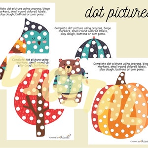 Autumn Preschool Worksheets for Kids, Fall Busy Book Printable ...