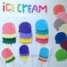 Ice Cream Color Matching Game, Printable Busy Book, Color Learning ...