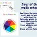 Days of the Week Worksheets for Kids Circle Time Wheel and Tracing ...