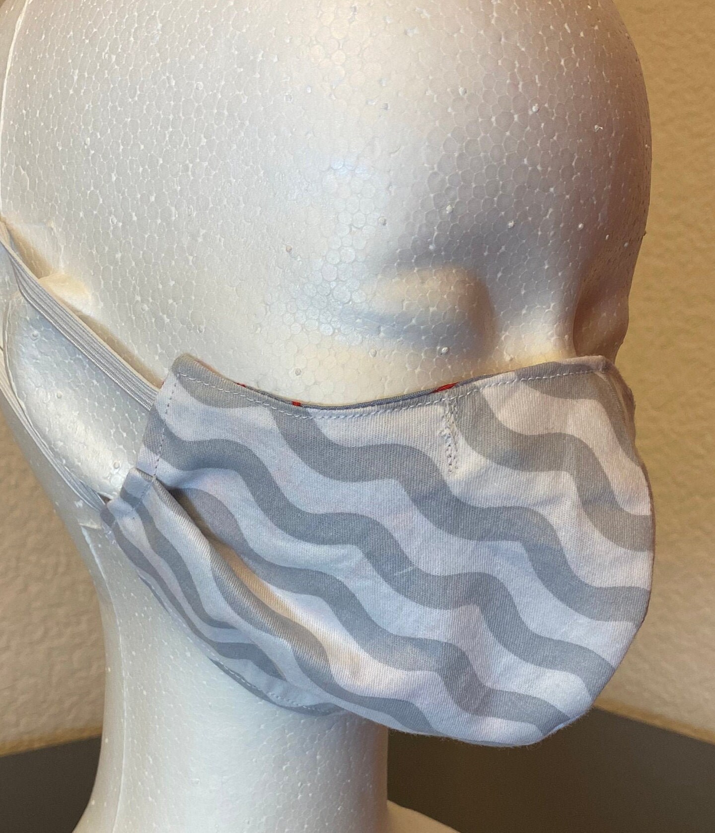 Spider-man Gray and White With Wavy Grey Lines Reversible - Etsy