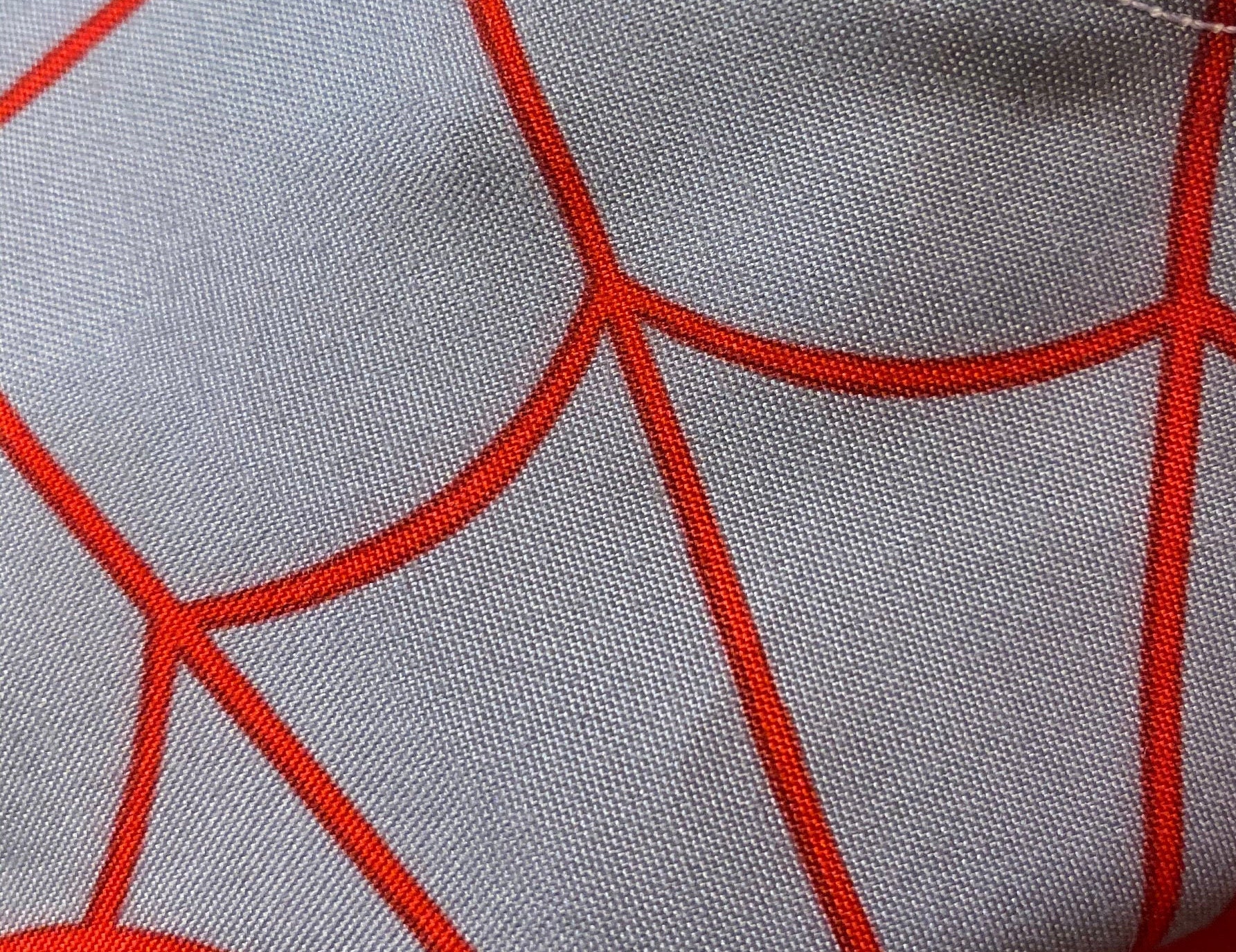 Spider-man Gray and White With Wavy Grey Lines Reversible - Etsy