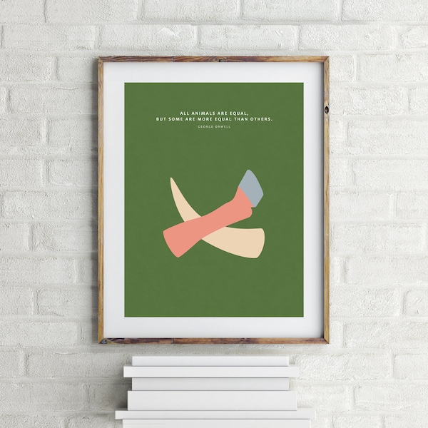 George Orwell Animal Farm Posters - Etsy