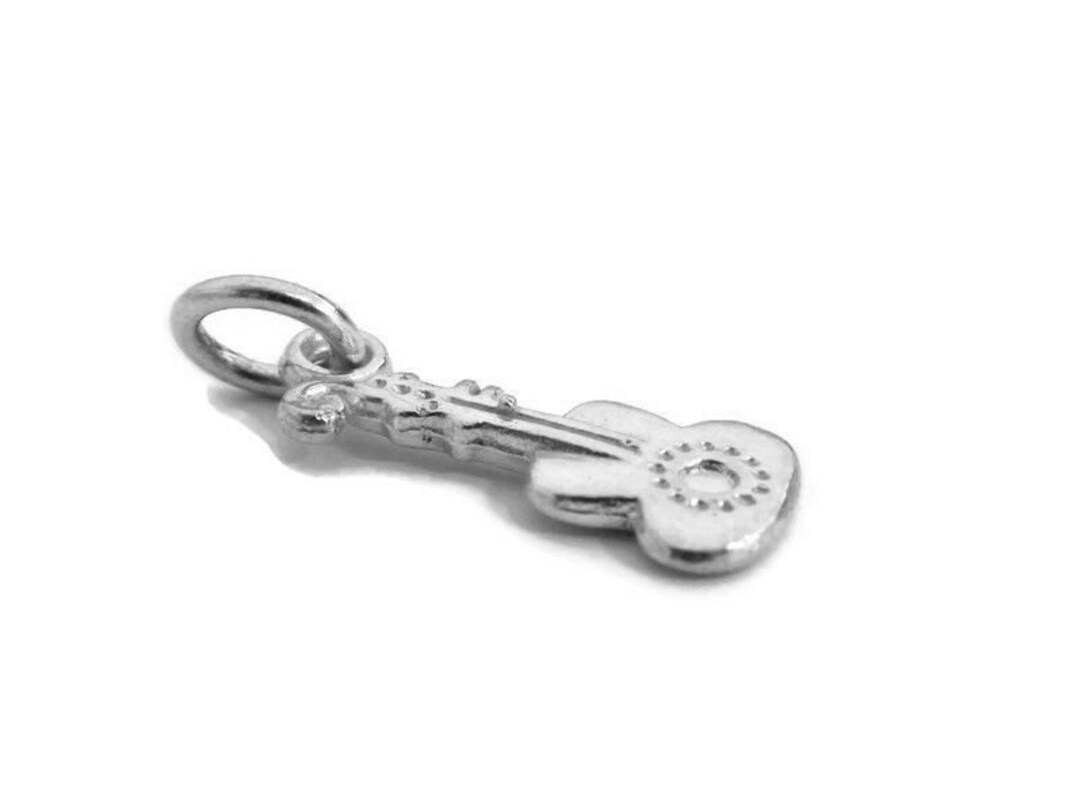 Ukulele Charm Pendant Sterling Silver .925 - Etsy UK