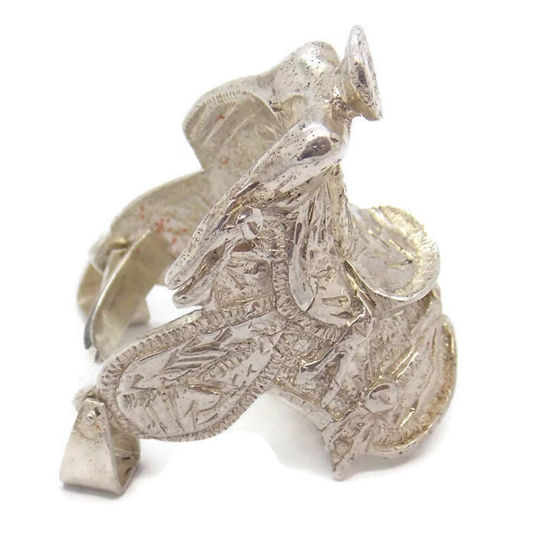 Saddle Ring Men .925 Sterling Silver Very Detail 100% Handmade - Etsy