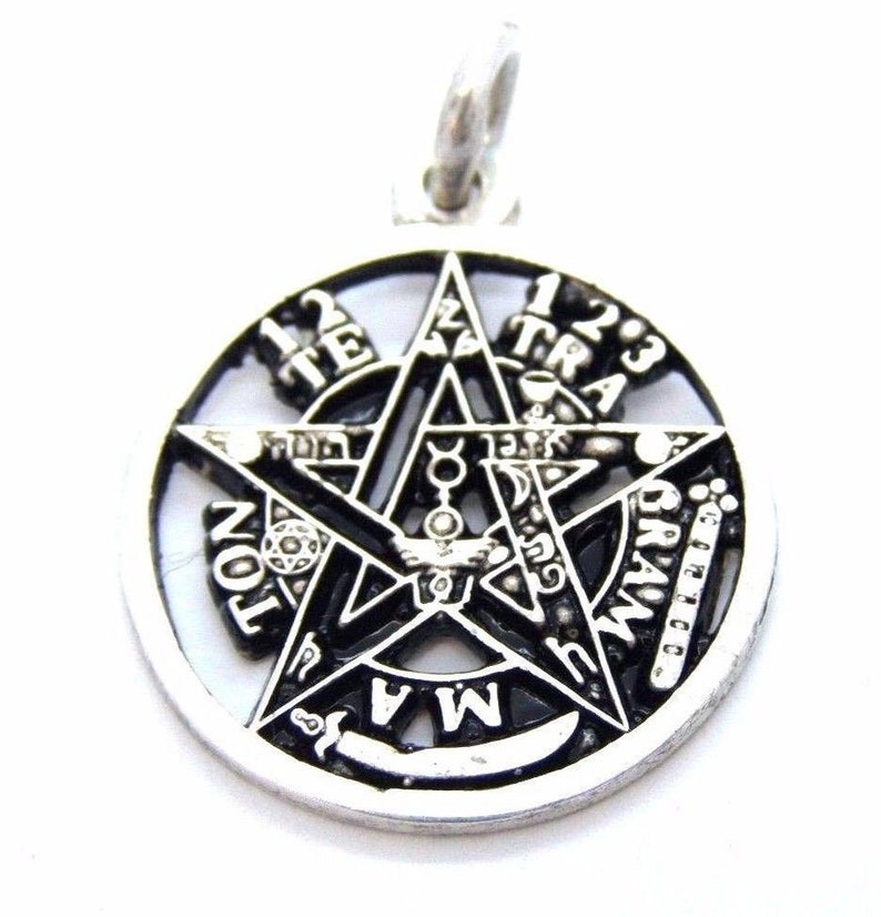 Tetragrammaton Pendant .925 Sterling Silver - Etsy