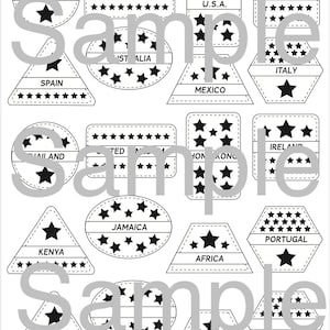 Printable Passport for Kids for Pretend Play Travel and Learning - Etsy