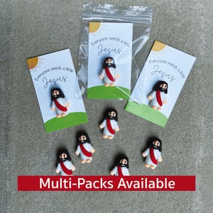 Mini Jesus Figurine With Red Sash, everyone Needs a Little Jesus Gift ...