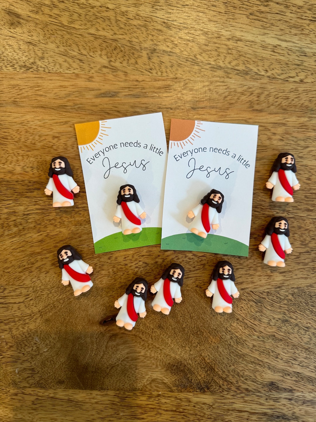 Mini Jesus Figurine With Red Sash, everyone Needs a Little Jesus Gift ...