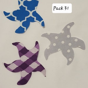 Starfish - Fusible Applique - Sea Life - Etsy