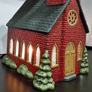 Ceramic Church Large - Etsy