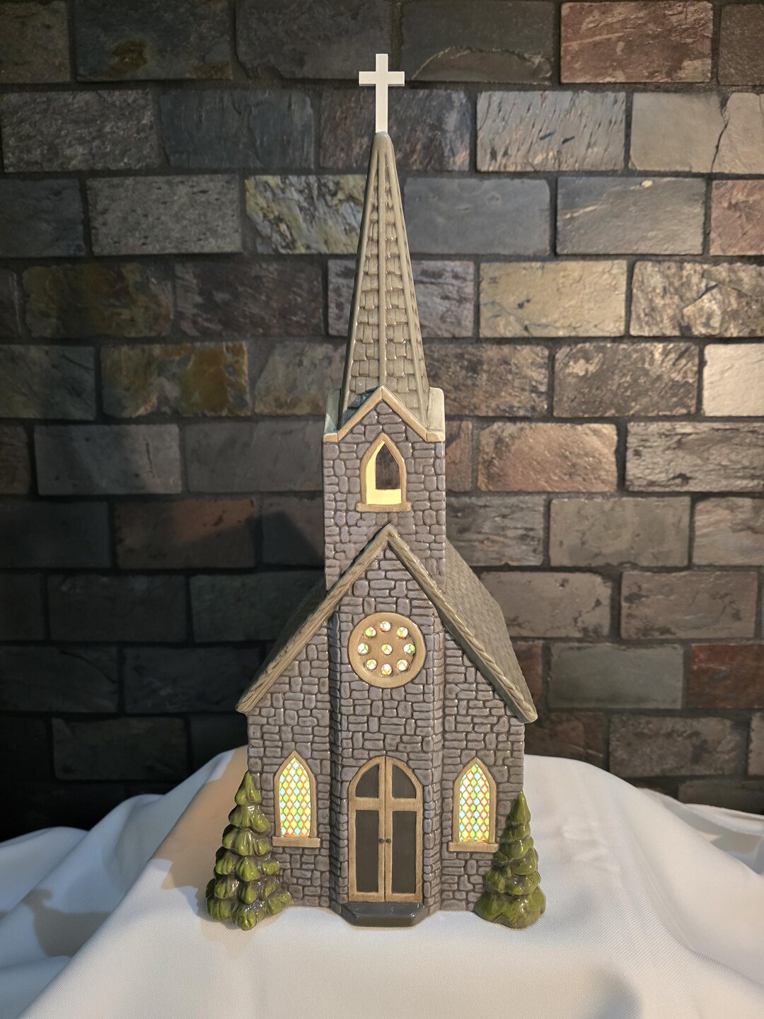 Ceramic Church Large - Etsy