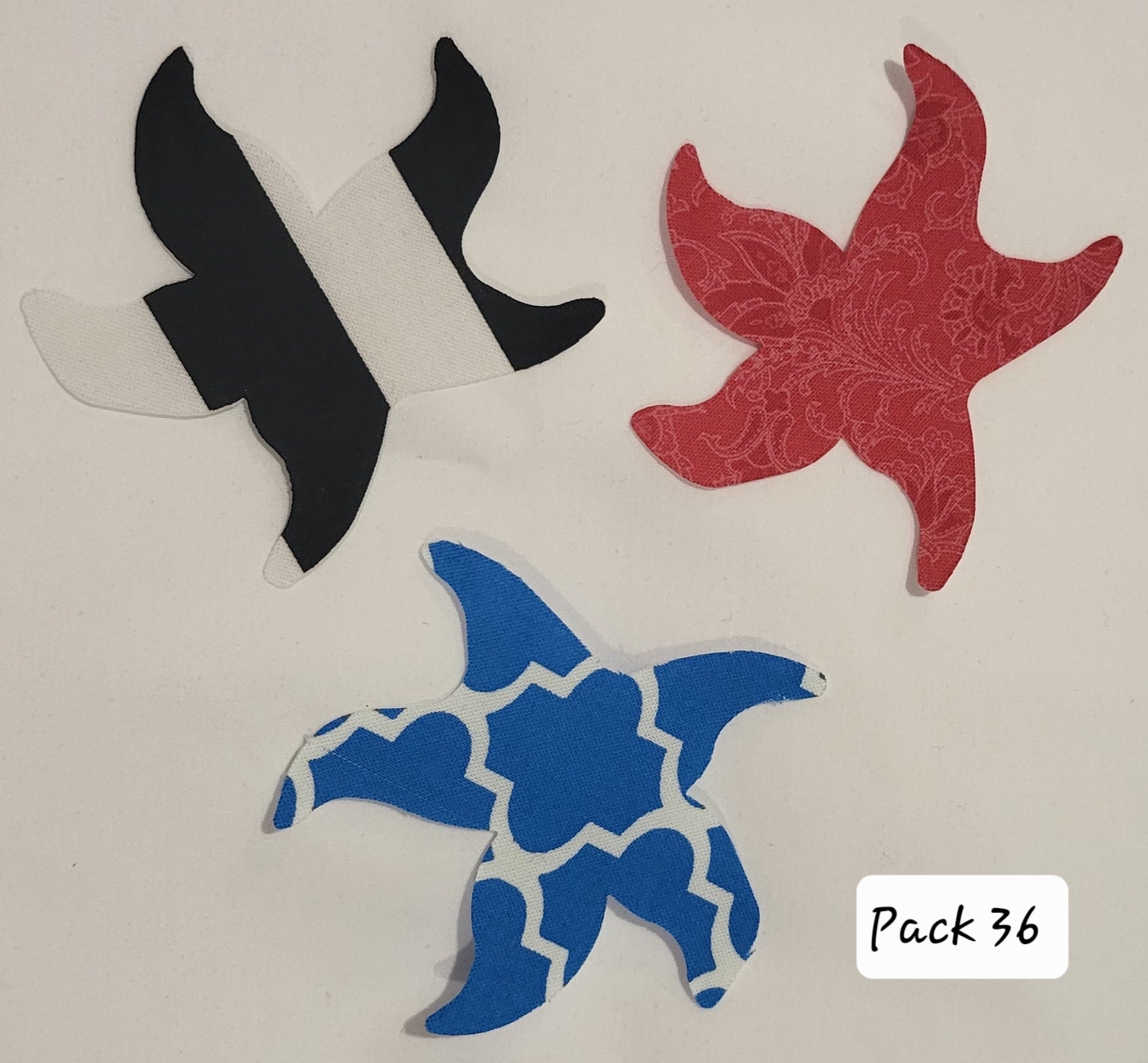 Starfish - Fusible Applique - Sea Life - Etsy