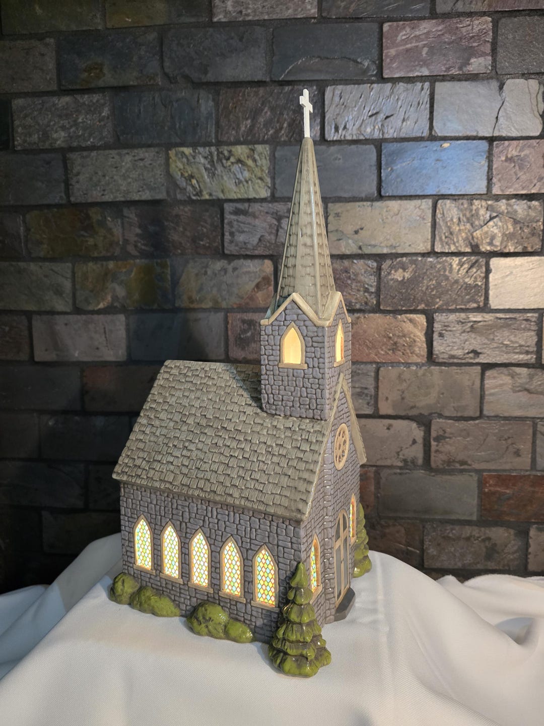 Ceramic Church Large - Etsy