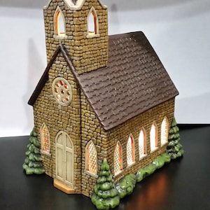 Ceramic Church Large - Etsy