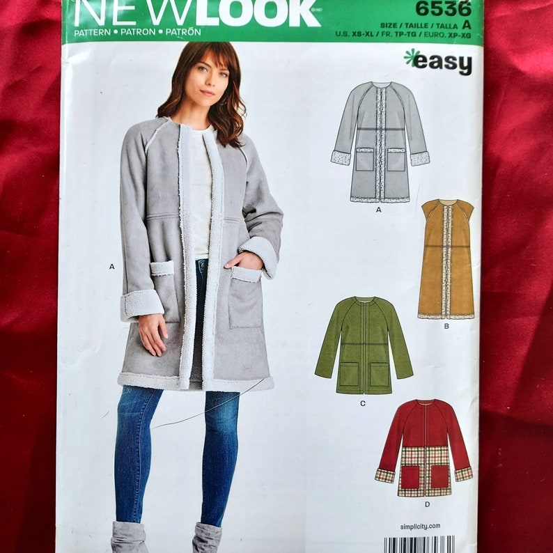 Mccalls M8138 Zip Front Dress Pattern for Knits. Sizes 6-14 B30.5-36 ...