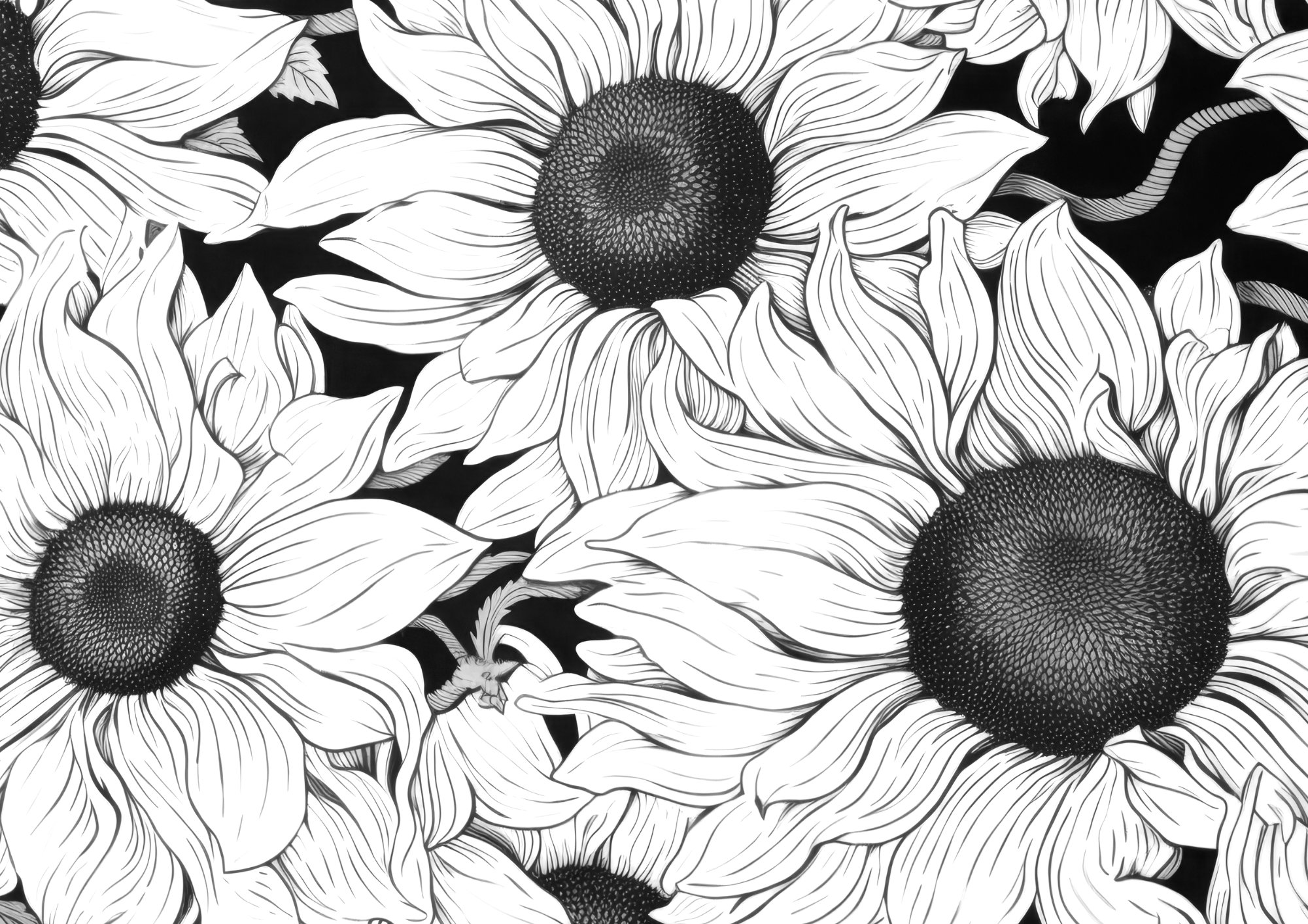 The Fill Me With Color Floral Coloring Book - Etsy