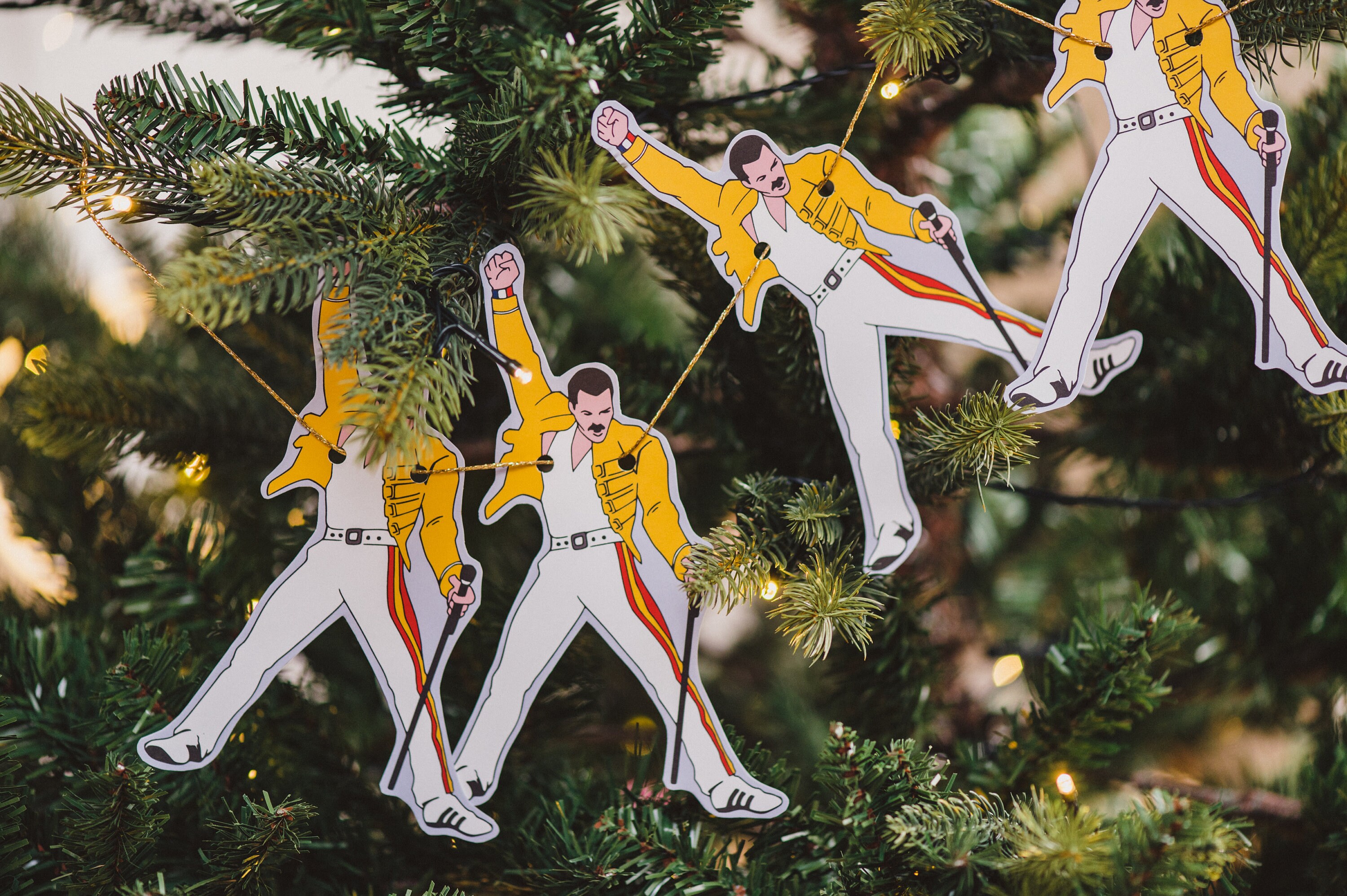 Freddie Tree Topper Gift for Music Fans Alternative Decor - Etsy UK