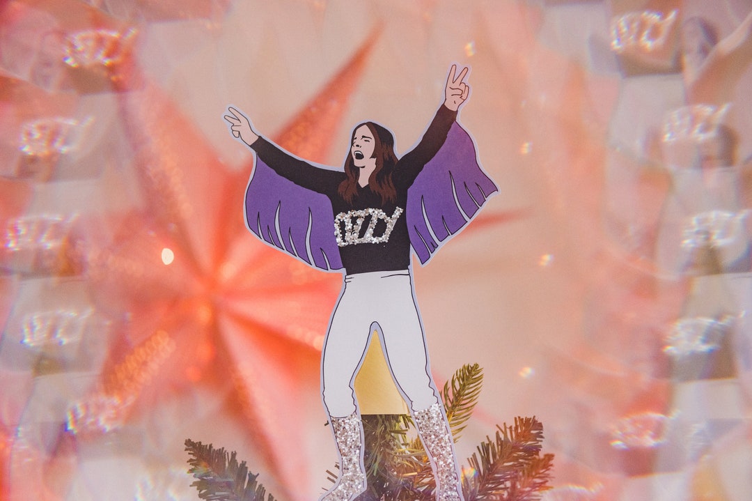 Print at Home, Ozzy Christmas Tree Topper, Black Sabbath, Gift for ...