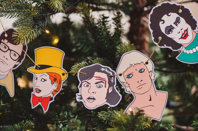 Schlocky Horror Printable Garland Instant Download DIY - Etsy