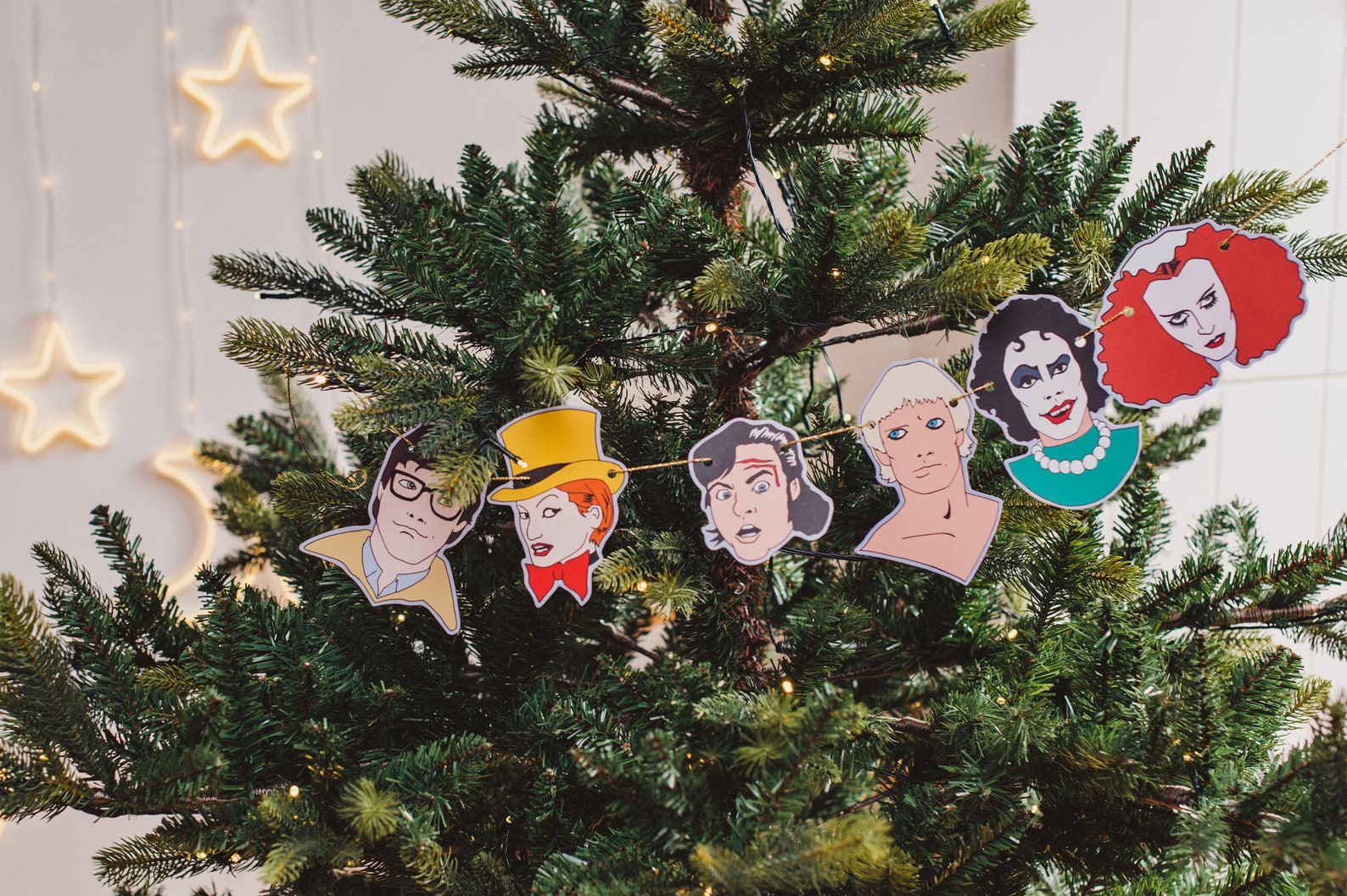 Schlocky Horror Printable Garland, Instant Download, DIY Lockdown Party ...