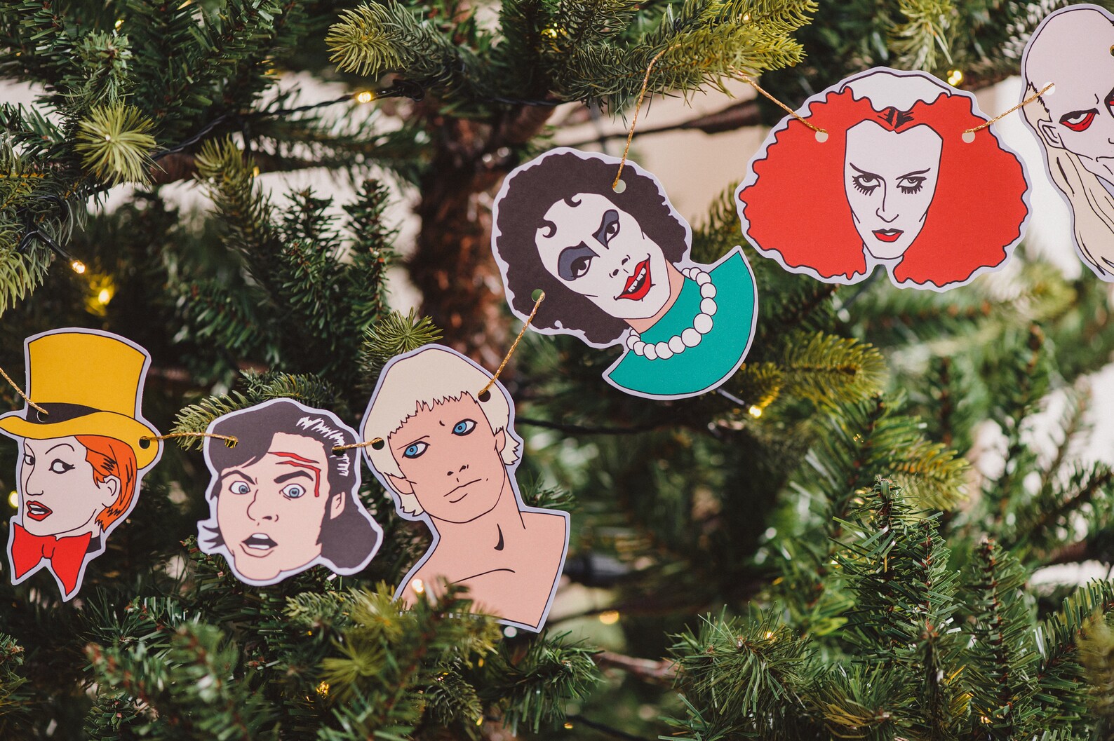 Schlocky Horror Printable Garland, Instant Download, DIY Lockdown Party ...
