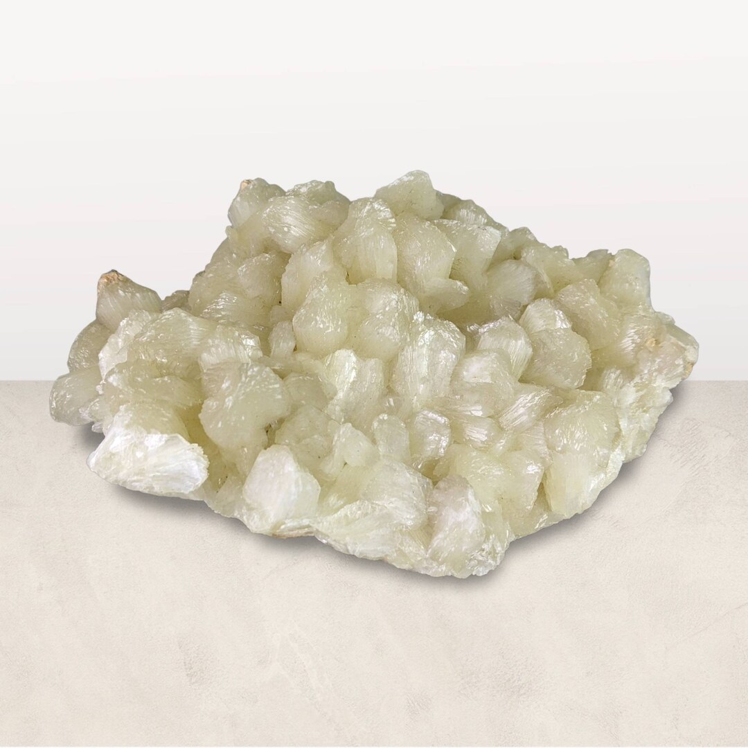 Stilbite Specimen (7") Zeolite Crystals Druze Display Minerals Home ...