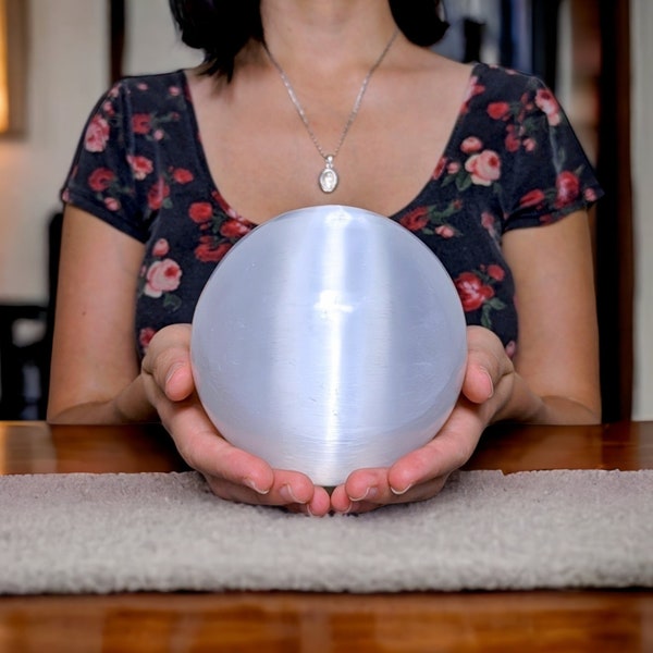 Large Crystal Ball - Etsy