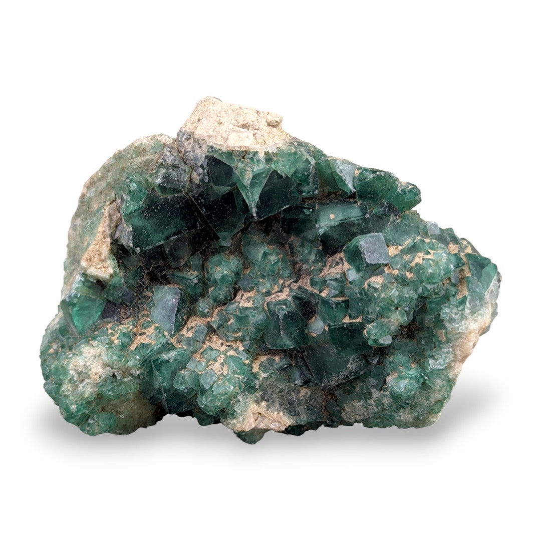 18 cm Vivid Green Fluorit 3,45 Pfund Natürliche Kristall Dekor Cluster Probe In Matrix - Etsy.de