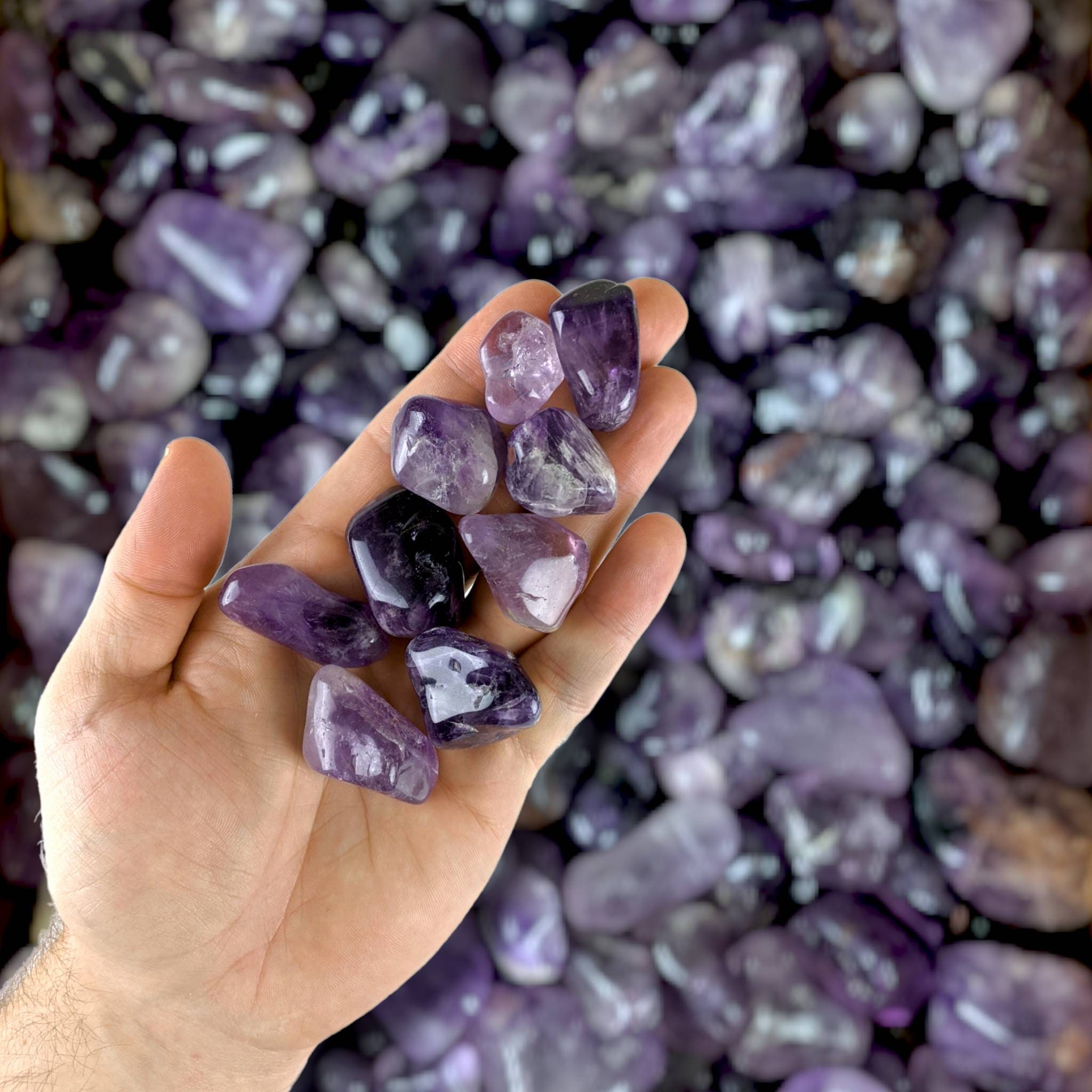 Tumbled Amethyst