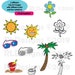 Clip Art Tropical Summer (pngs) - Etsy