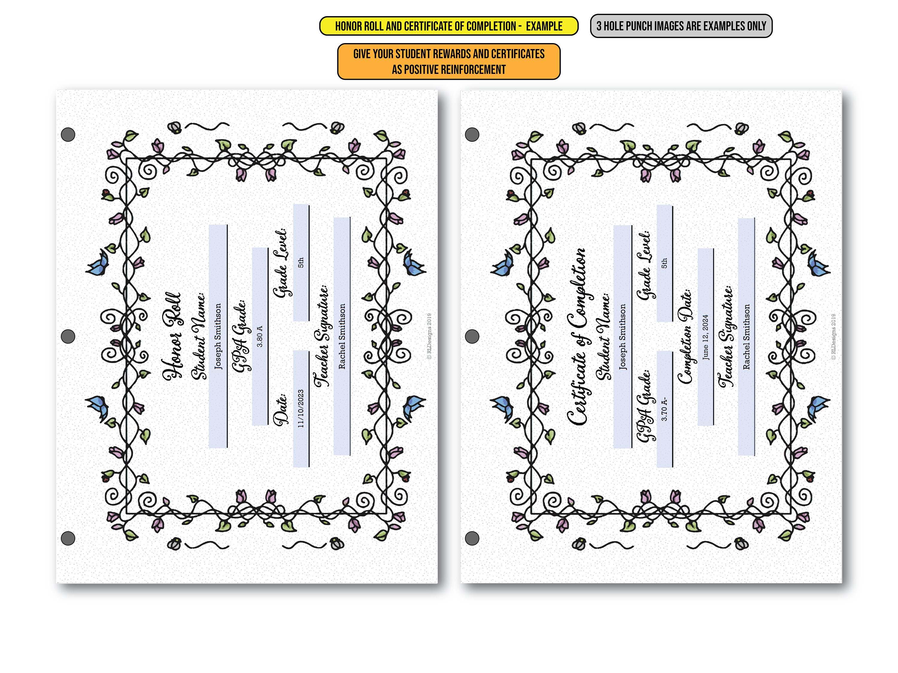 Daily School Logs Fillable PDF Form; Keep Your Home School Activities ...
