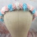 Trans Pride Flower Crown Queer Flower Crown Trans Pride - Etsy