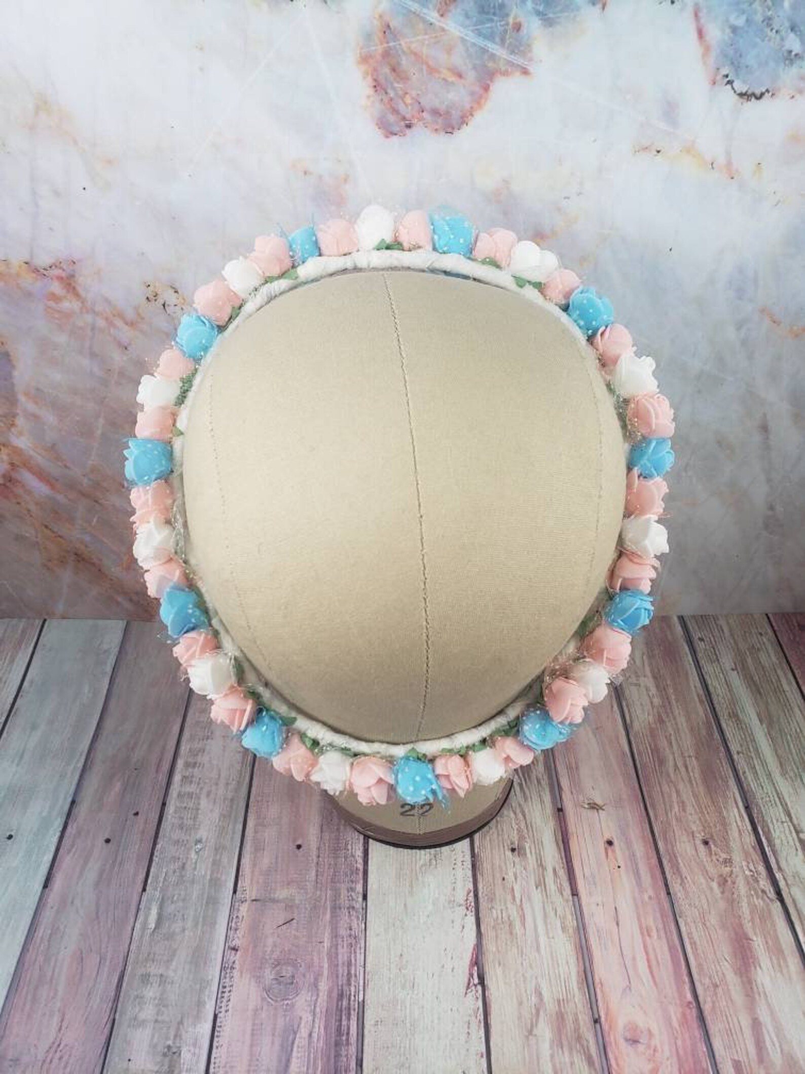 Trans Pride Flower Crown Queer Flower Crown Trans Pride - Etsy