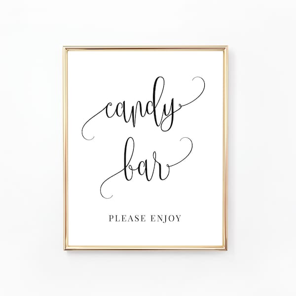 Black and White Candy Table - Etsy